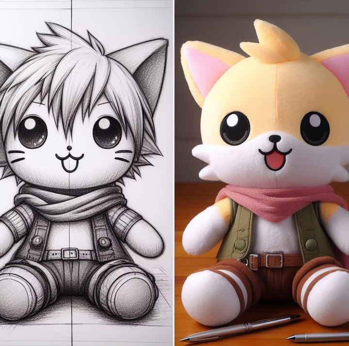 Custom Plush Toy Characters - Fun & Cute Stuffed Animals