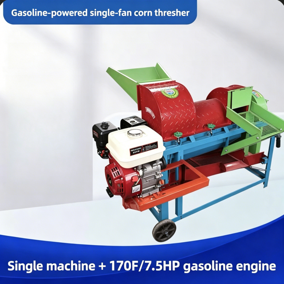Home Use Multi-purpose Threshing Machine, Auto Huller Thresher for Corn ...