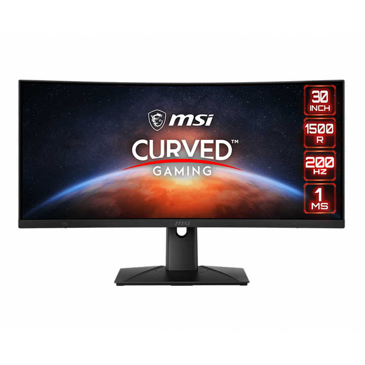 MSI MAG301CR3 30 Inch Full HD 2560 X 1080 1ms 200Hz 1500R Curved Gaming ...