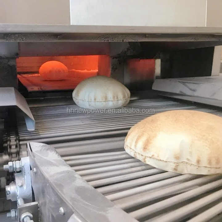 Electric Commercial Automatic Arabic Flatbread Tunnel Oven Pita Roti ...
