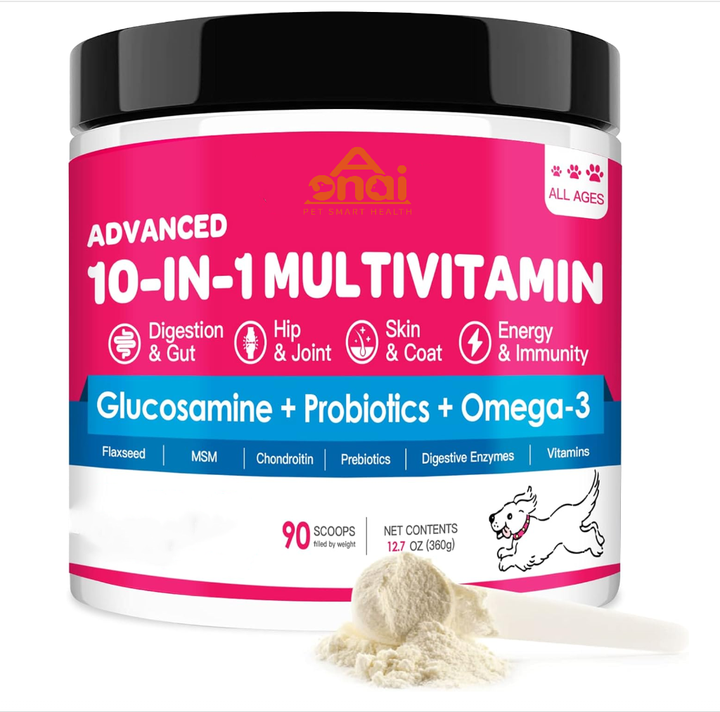 Pet Powder Supplements - Support Skin, Joint & Digestive Health