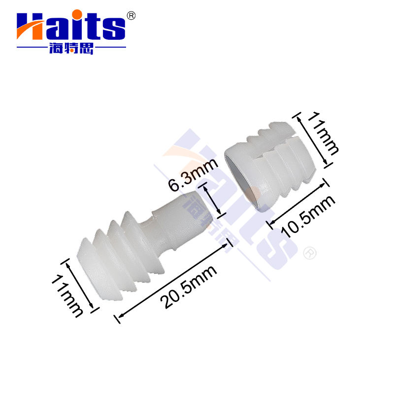 Furniture Bolts and Connectors Plastic Dowel on Closed-end| Alibaba.com