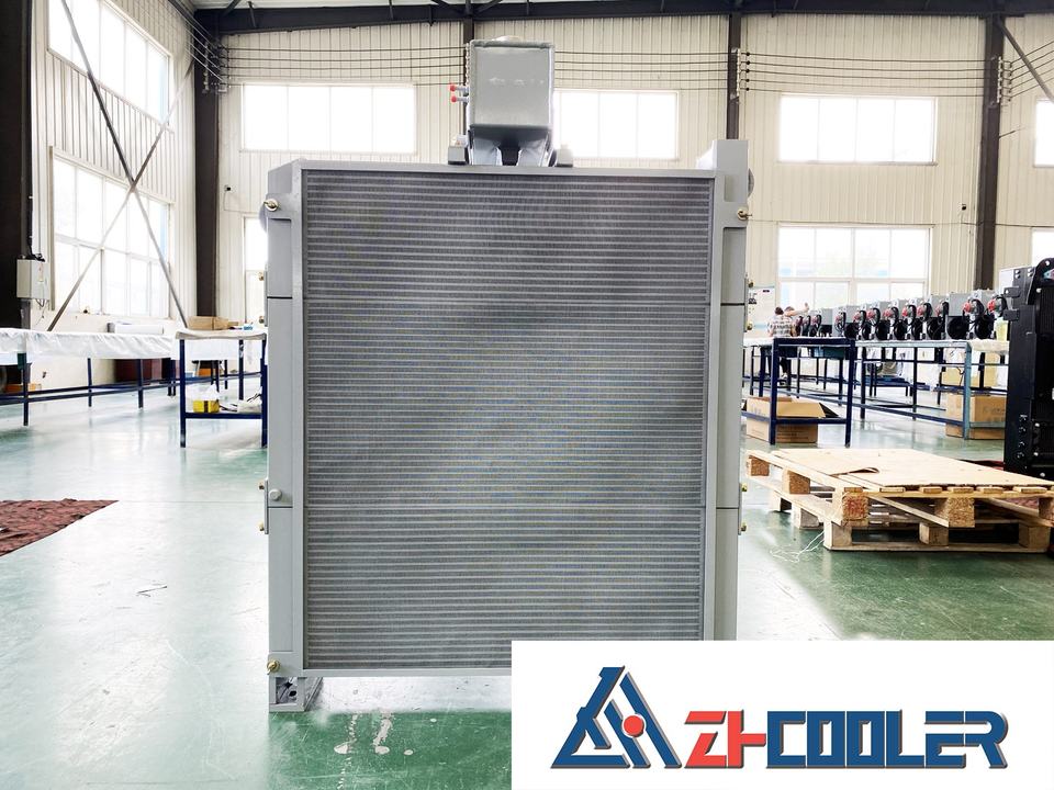 Generator Oil Cooler for Power Generation Sets Complete Engine System ...