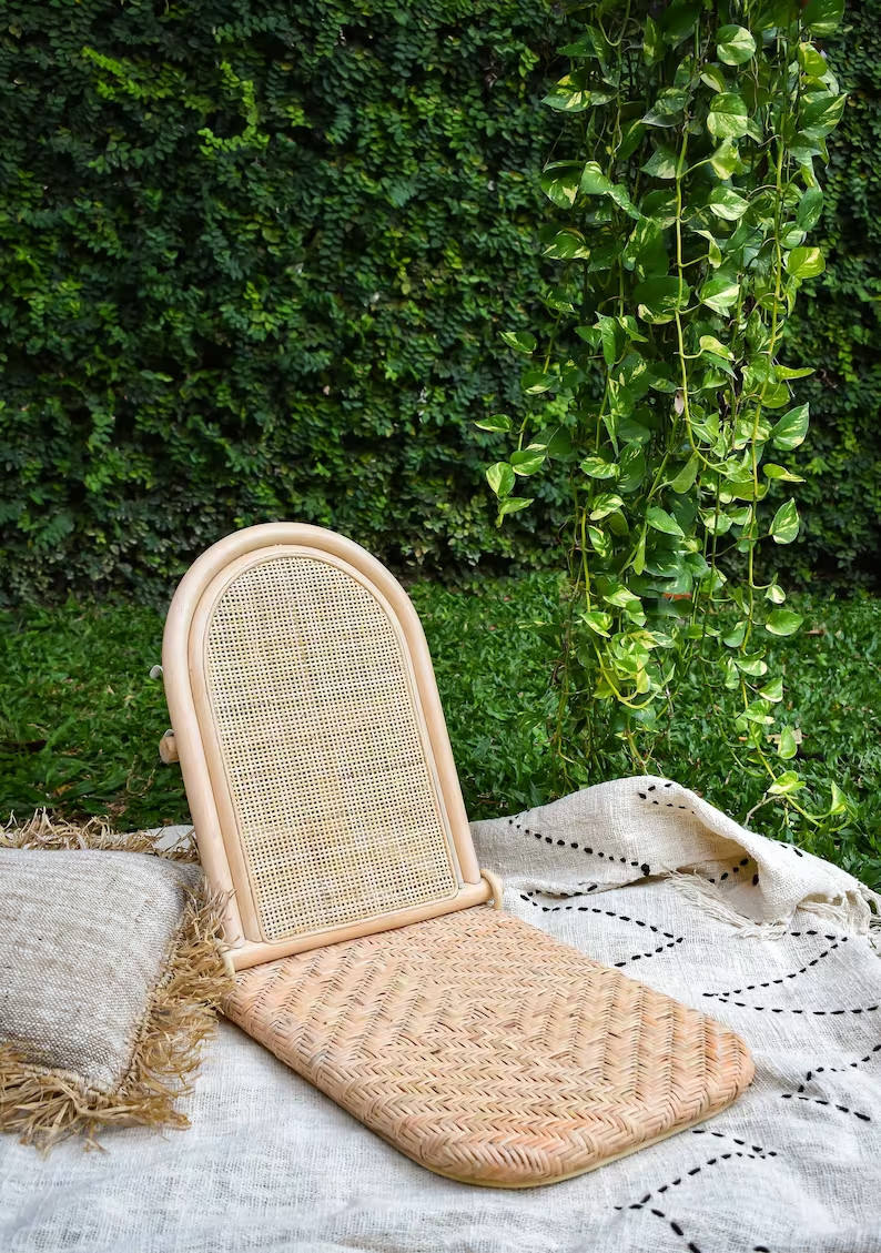 Hot Sale High Selected Wicker Handwoven Leisure Chilling Chair Low ...