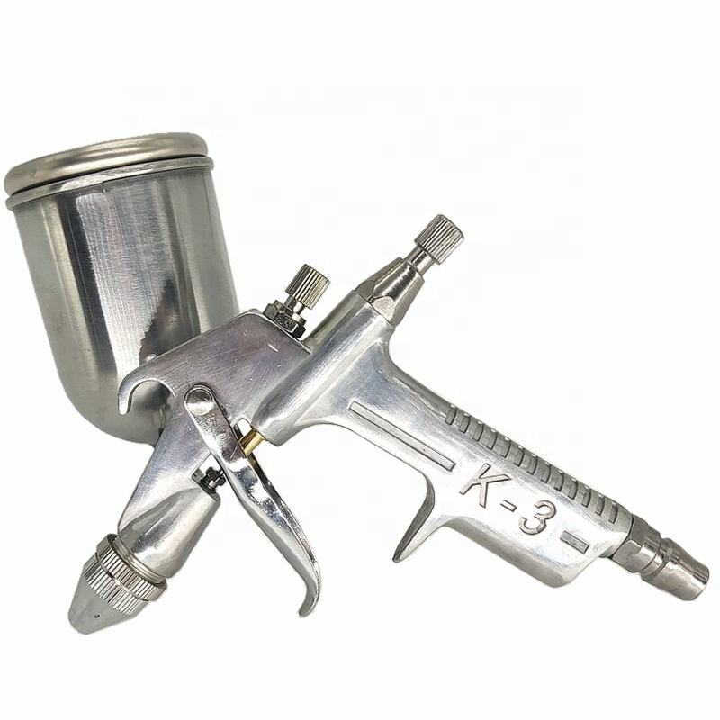 K3 Gravity Spray Paint Gun - 0.5mm Mini Pneumatic Paint Sprayer for DIY ...