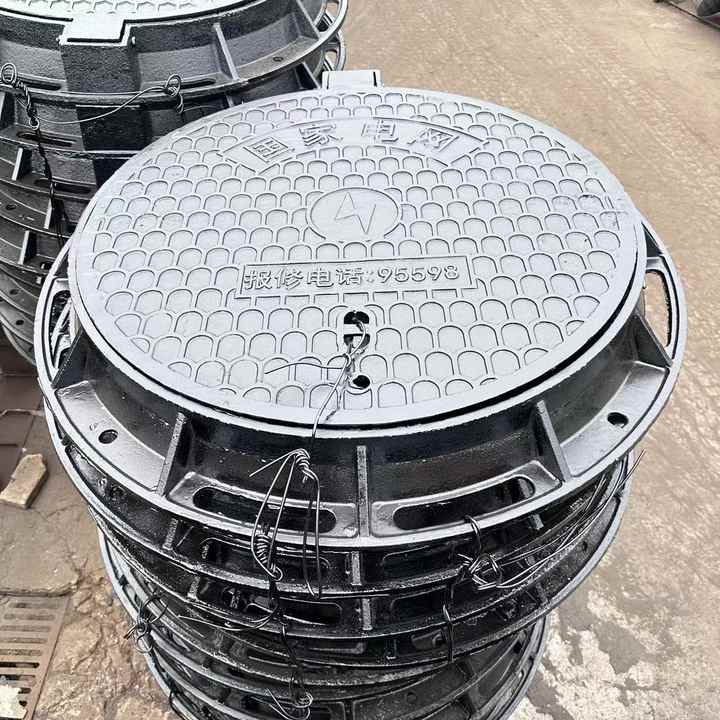 D400 Round En124 Sewer Drain Lid - Ductile Cast Iron Manhole Covers