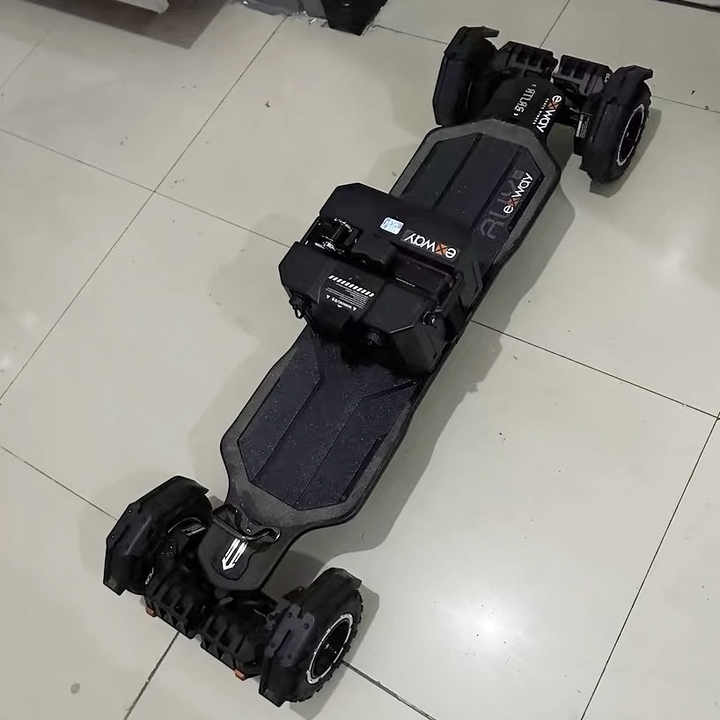 Exway Atlas Pro Gear V2 Electric Skateboard Four-wheel Drive Off-road ...