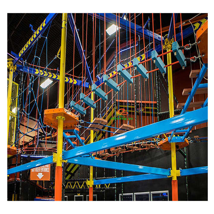 Zhongyi Adults Kid Indoor Amusement Jump Trampoline Park