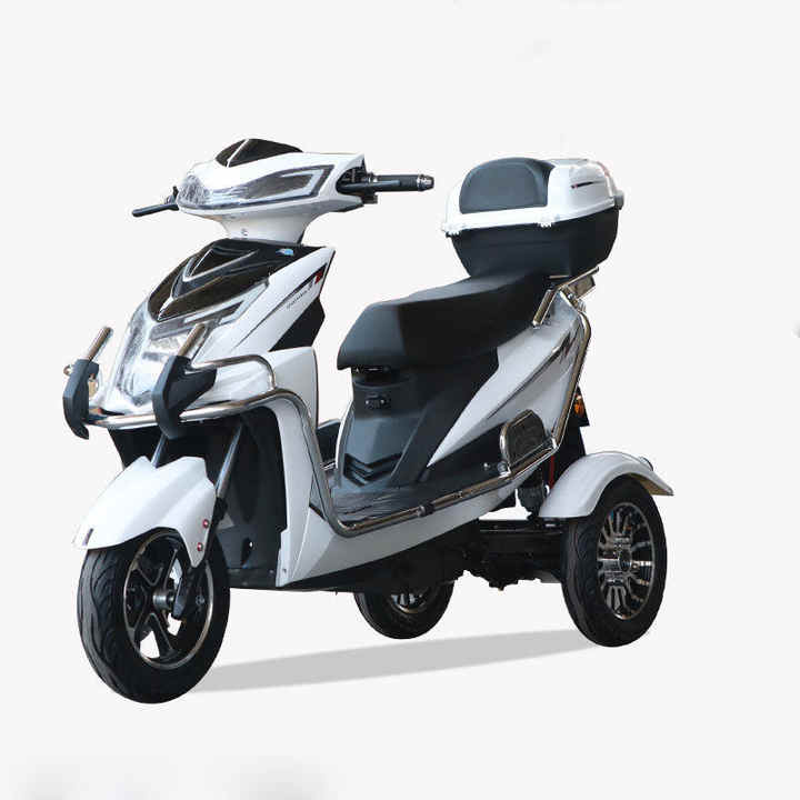 Electric Scooter Tricycle - Safe, Versatile Ride for Adults