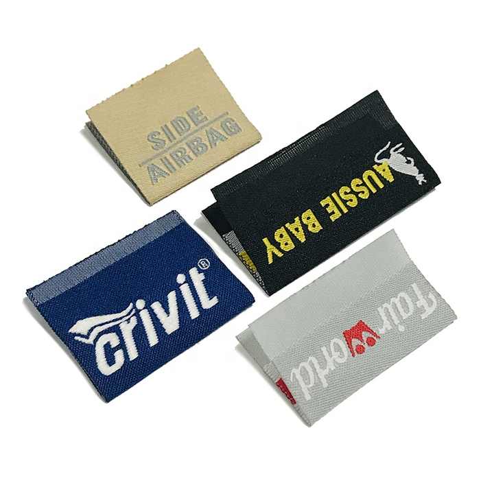 Organic Cotton Fabric Tag Clothing Labels Woven Label for Apparel