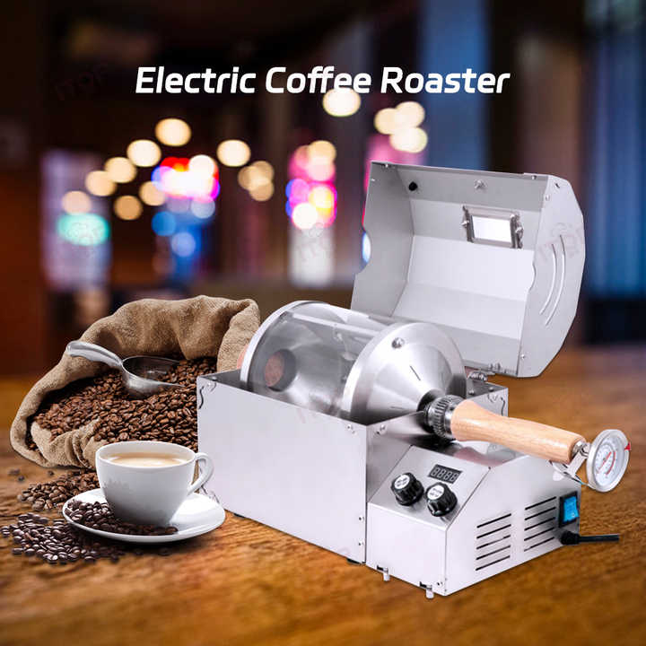 Delivery Quick Mini Coffee Roaster 400g Electric Heating Coffee ...