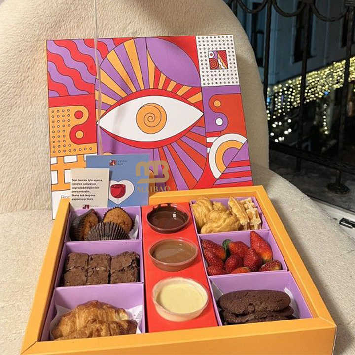 Custom Cookie Cheese Dipping Box - Eco-Friendly Packaging