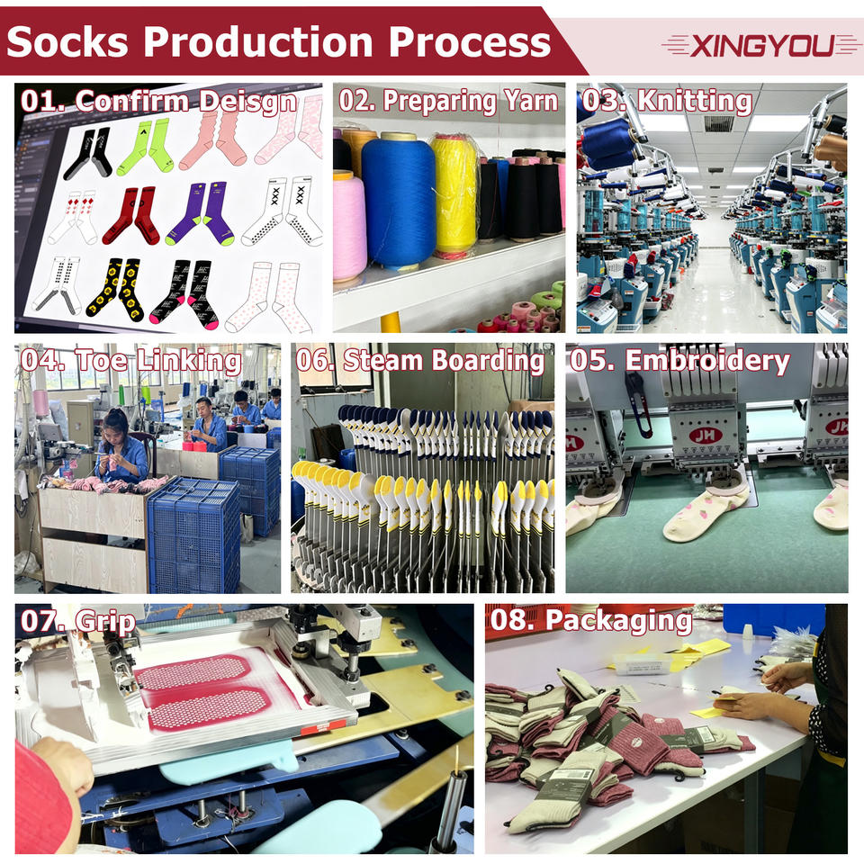 Personalized Athletic Design Xingyou Knitting Sports Socks Unisex ...
