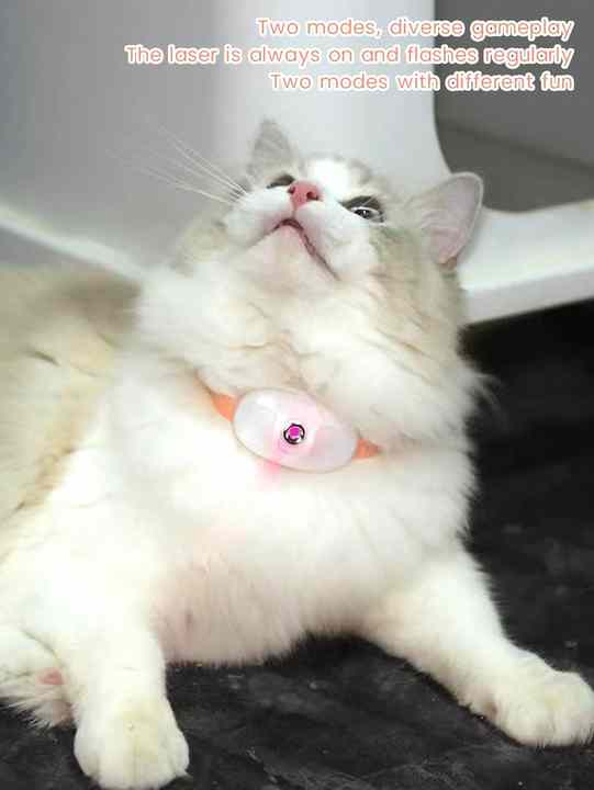 Laser Pointer Collar for Cats - Smart, Eco-Friendly Toy