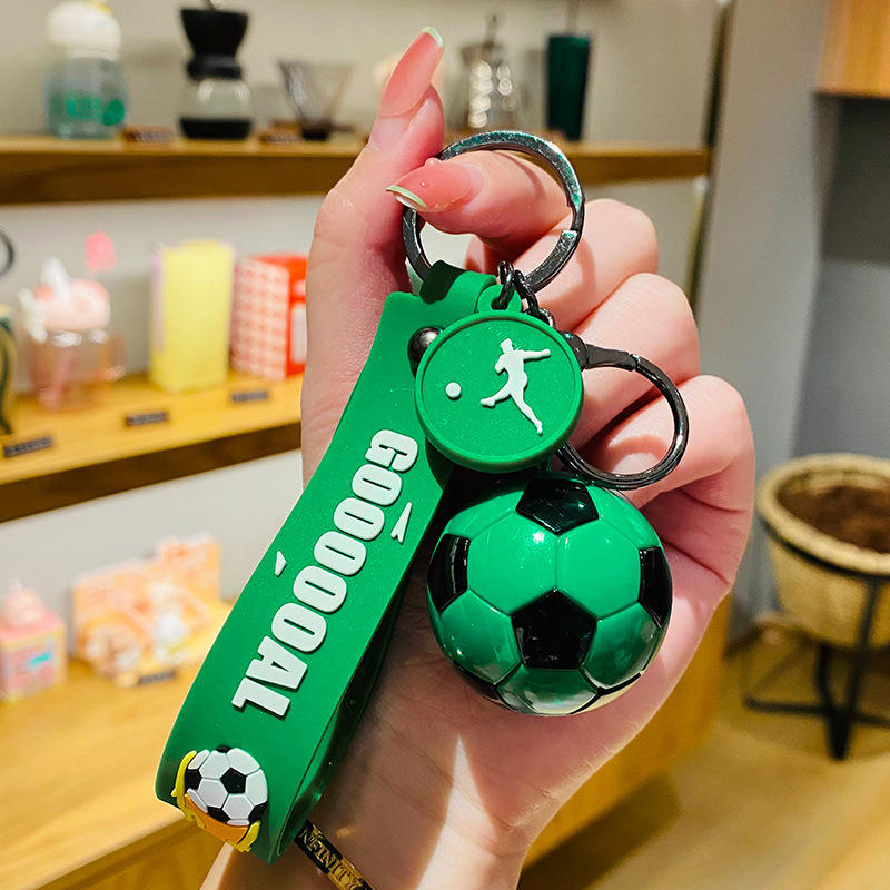 Euro Cup Football Acrylic Keychain Mini Soccer Ball Bag Charm Backpack ...