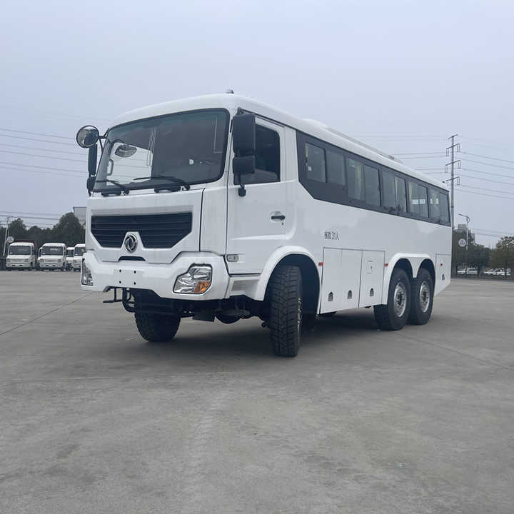 Dongfeng Desert Tour Bus 4x4 6x6 AWD off Road Trucks 35 Seats