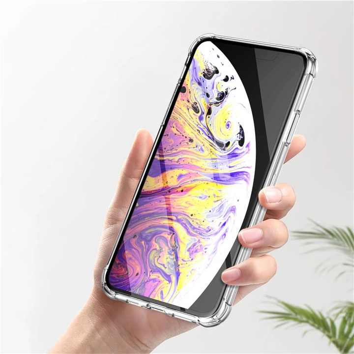 1.0mm Tpu Pc Shockproof Silicone Clear Mobile Cover Acrylic Transparent ...