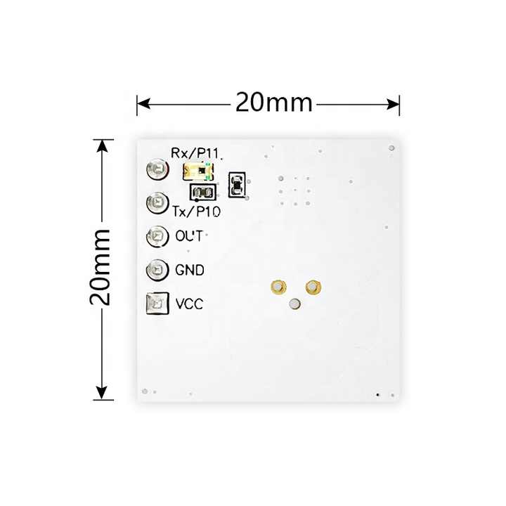 MS58-2020D20M4 Movement Sensor - 5.8ghz Microwave Radar Module