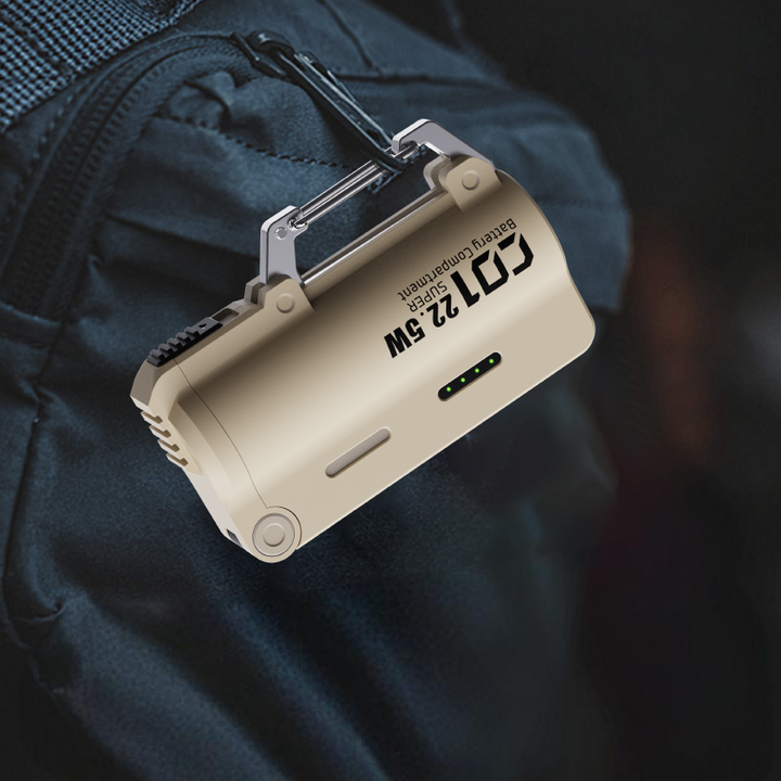 Ultra Compact Tactical Reload Keychain IPX6 Waterproof Tactical Power ...