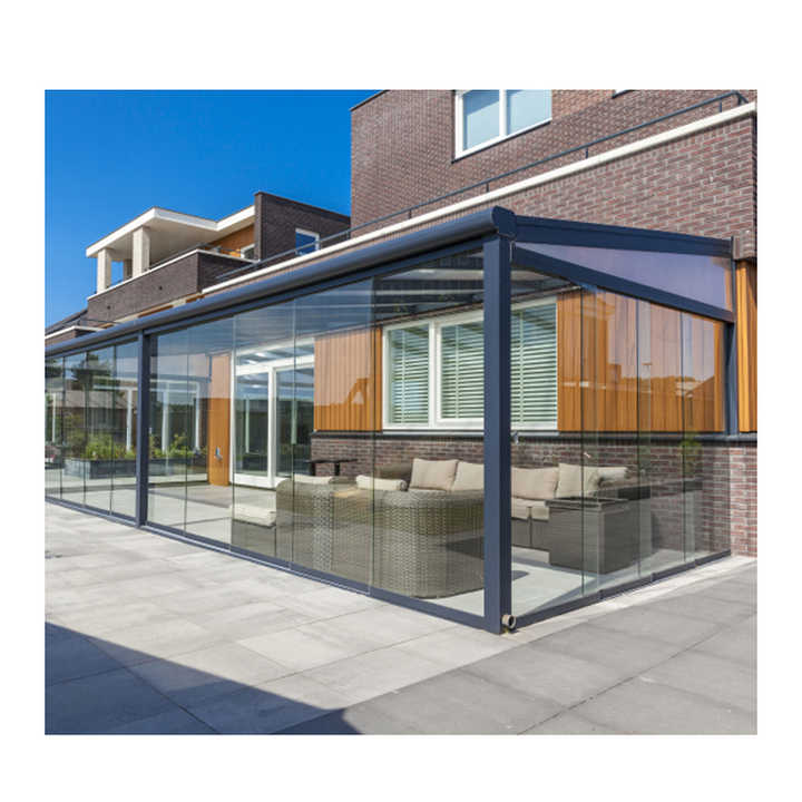 All Weather Sunrooms Glass Houses Terrassendach Aluminum Veranda with ...