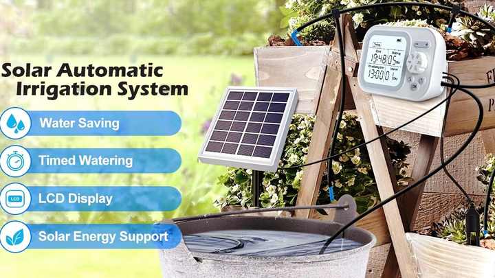 Smart Solar-Powered Automatic Irrigation System with Humidity Detection ...