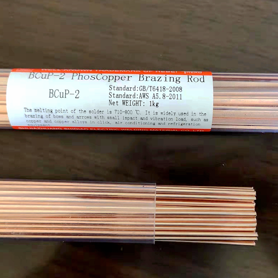 Phos-Copper Brazing Rods Sticks Silver Content 0%-15% BCuP-5 3 2 ...
