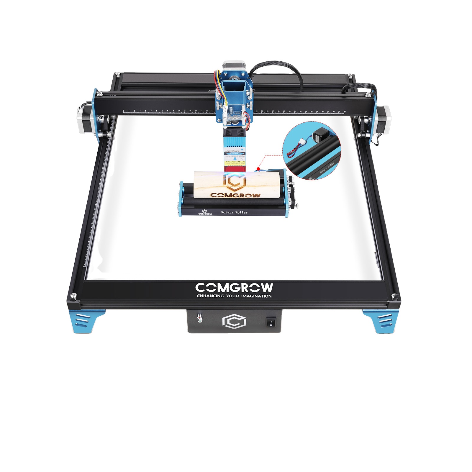 Mini Diy 10 Watt Laser Engraver Cutter Kim Loại Đá Acrylic Chế Biến Gỗ ...