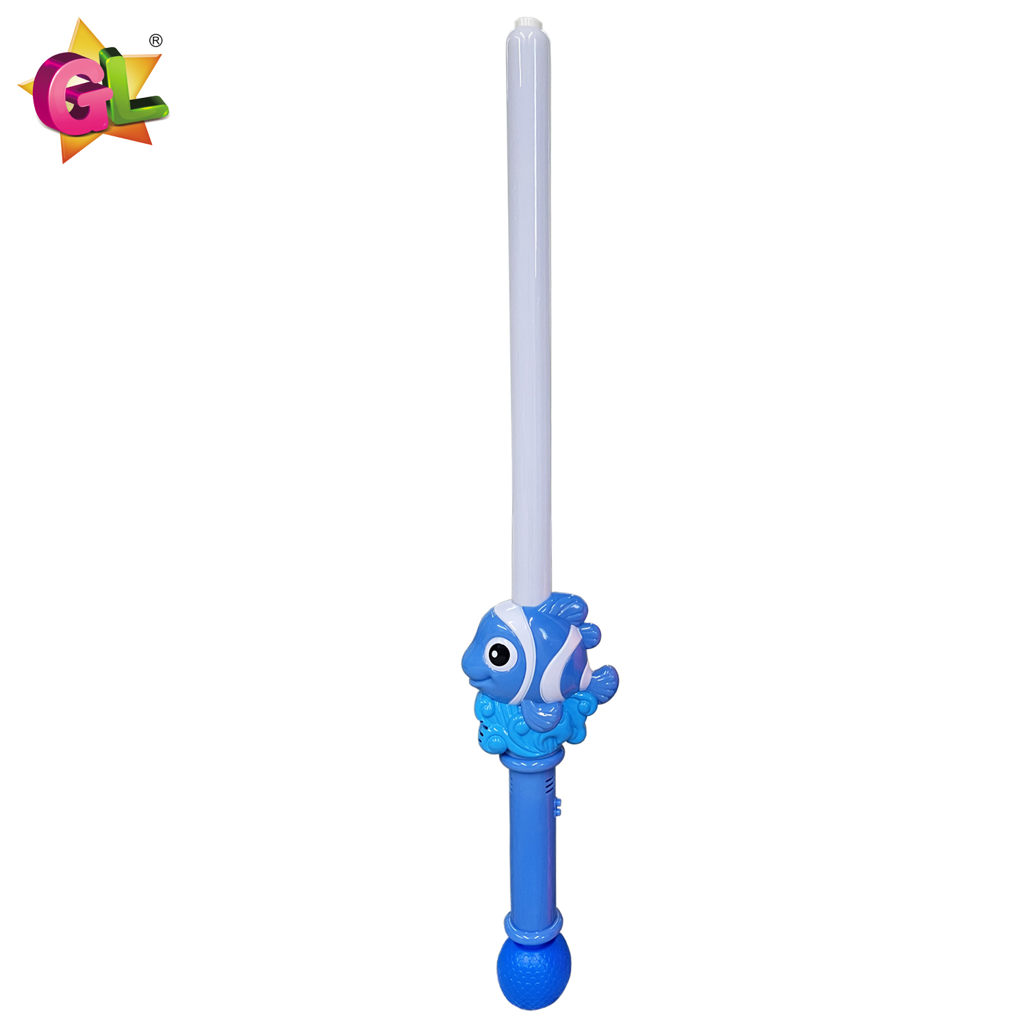 Light up Bubble Toys Led Cartoon Fish Bubble Wands With Sound Fun Gifts ...