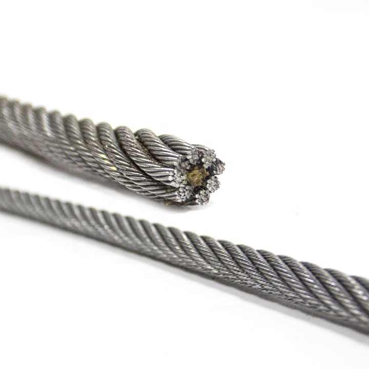 Factory Price Brugg Elevator Wire Rope 6mm Hemp Core Full Steel for ...