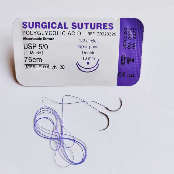 Veterinary suture With Needle Pet Suture Kit PGA/pdo/silk/nylon/catgut ...