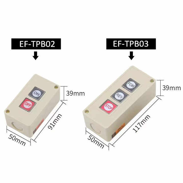 Manual Push Button Switch for Barrier Gates Openers