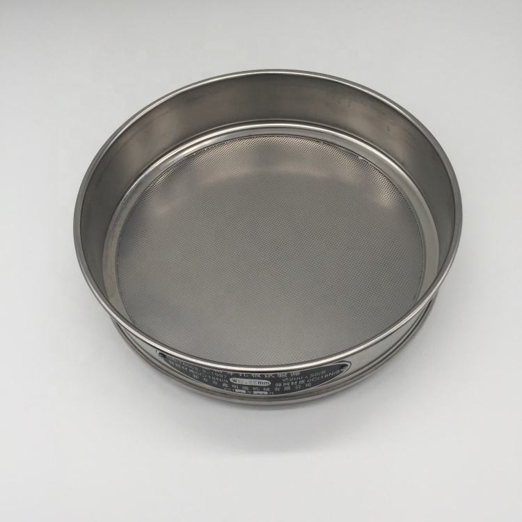 300mm Diameter Stainless Steel Wire Mesh Laboratory Test Sieve Woven ...