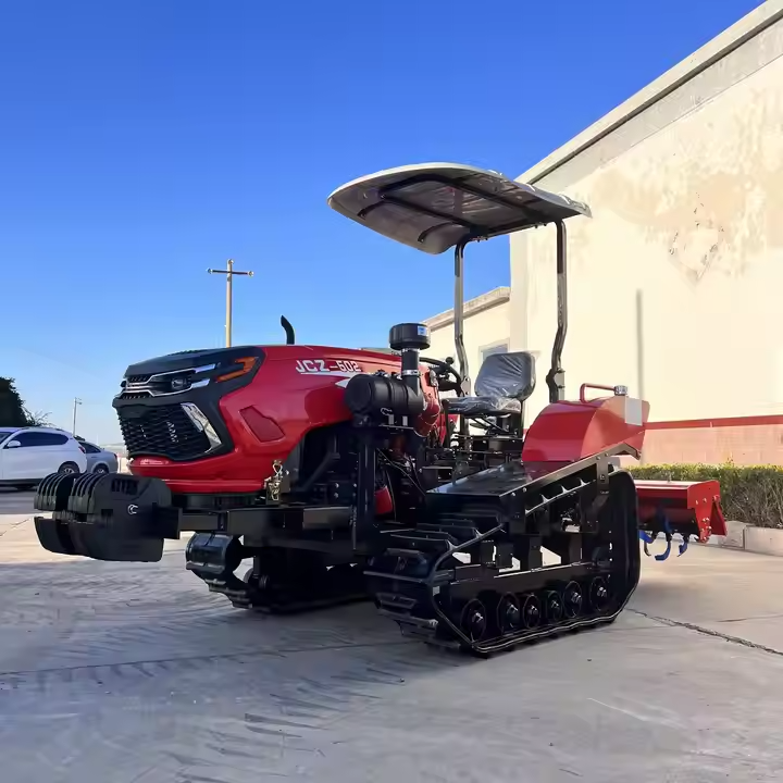 80hp 90hp Agricultural Farm Equipment Mini Farming Cultivator Crawler ...