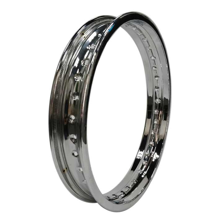 British Chrome Motorcycle Steel Wheel Rim 1.85-18" Inch 36 Holes ...