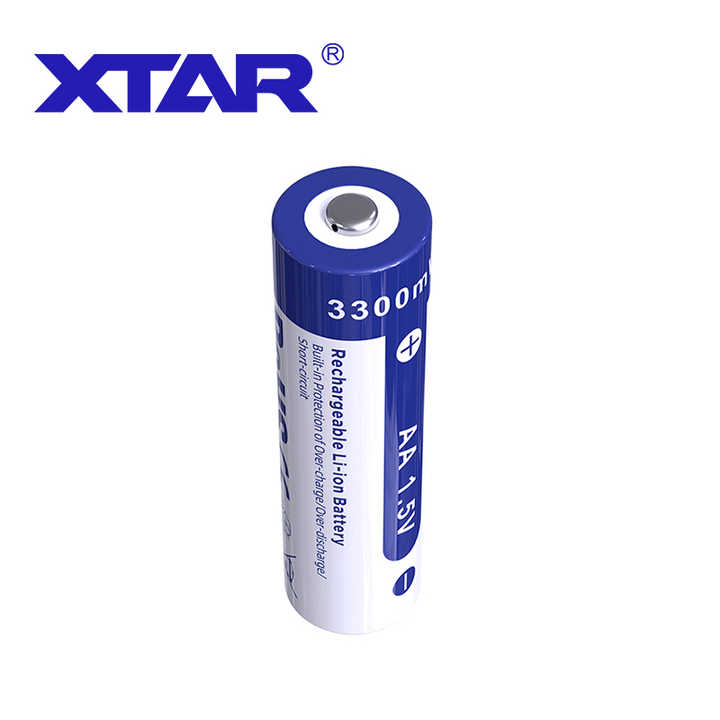 XTAR AA 1.5V Li-Ion Battery - 2000mah Rechargeable Power