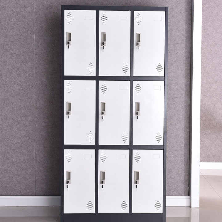 Modern Changing Room Dorm College Cupboard Metal Furniture Clothes Gym ...