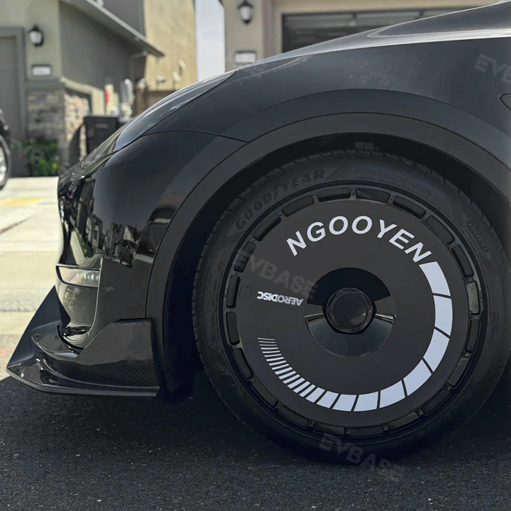 Custom Kamen Rider DIY for Tesla Model 3 Y Wheel Covers