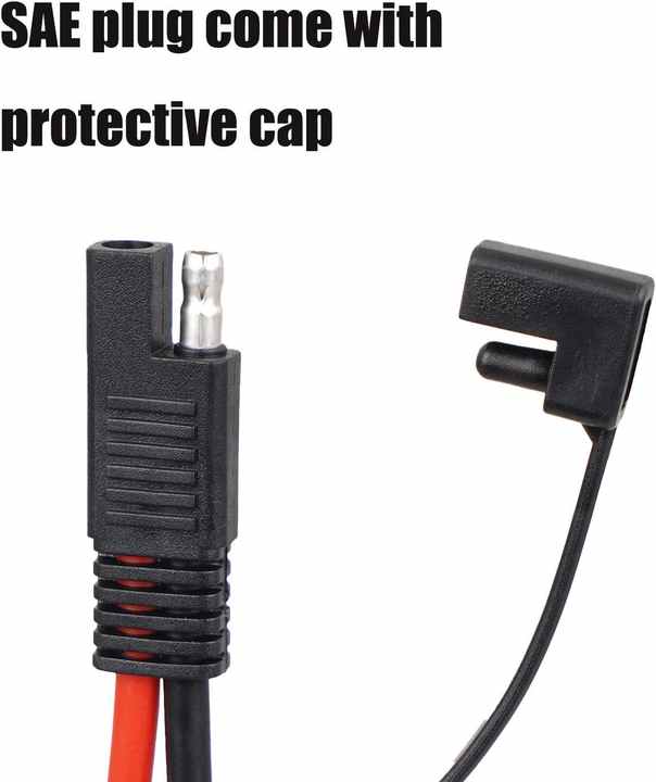 IATF16949 2 Pin SAE Quick Disconnect Battery Connector to Ring Terminal ...