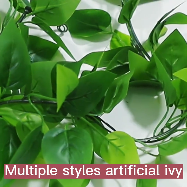 Senmasine Grape Leaf Fake Hanging Greenery Plants Garlands Silk ...