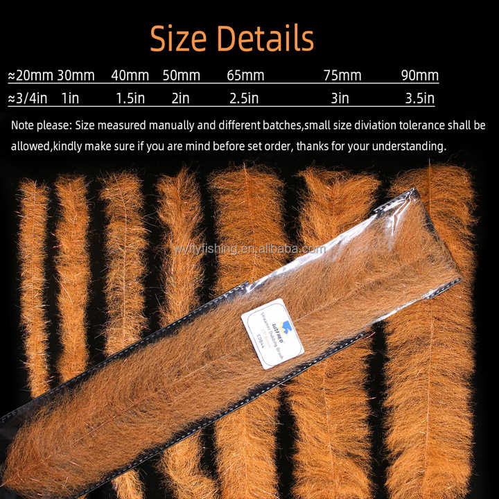 Wholesale Flash Fly Tying Material - Streamer Dubbing Brush