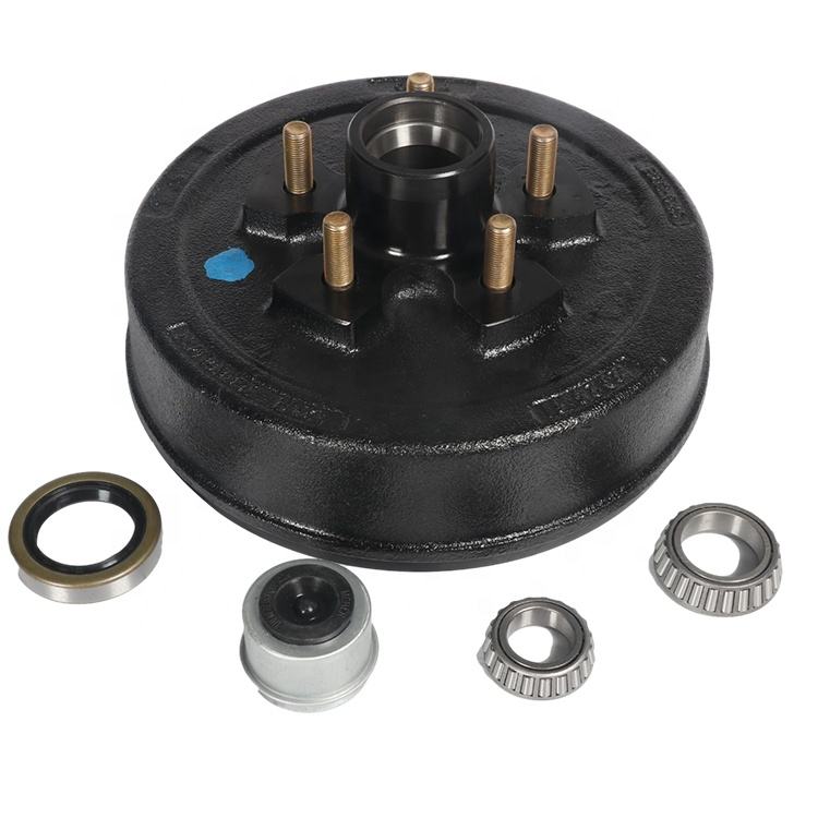 Square Trailer Axle w/10 Inch Electric Brake (Park Lever) ---- Trailer ...