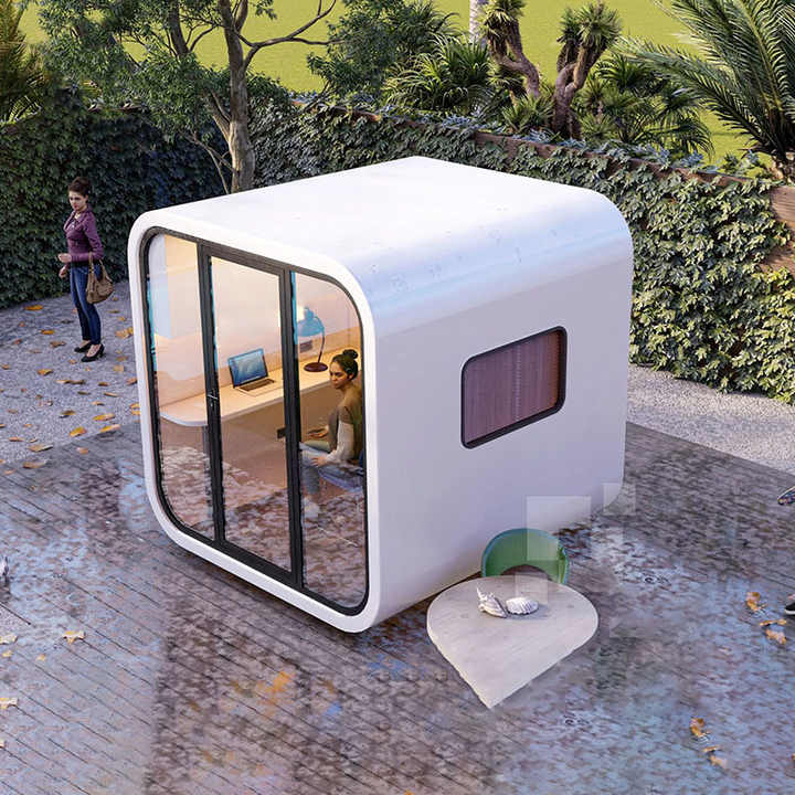 Smart Mini Apple Cabin Luxury Home Capsule Outdoor Prefab Apple Capsule ...