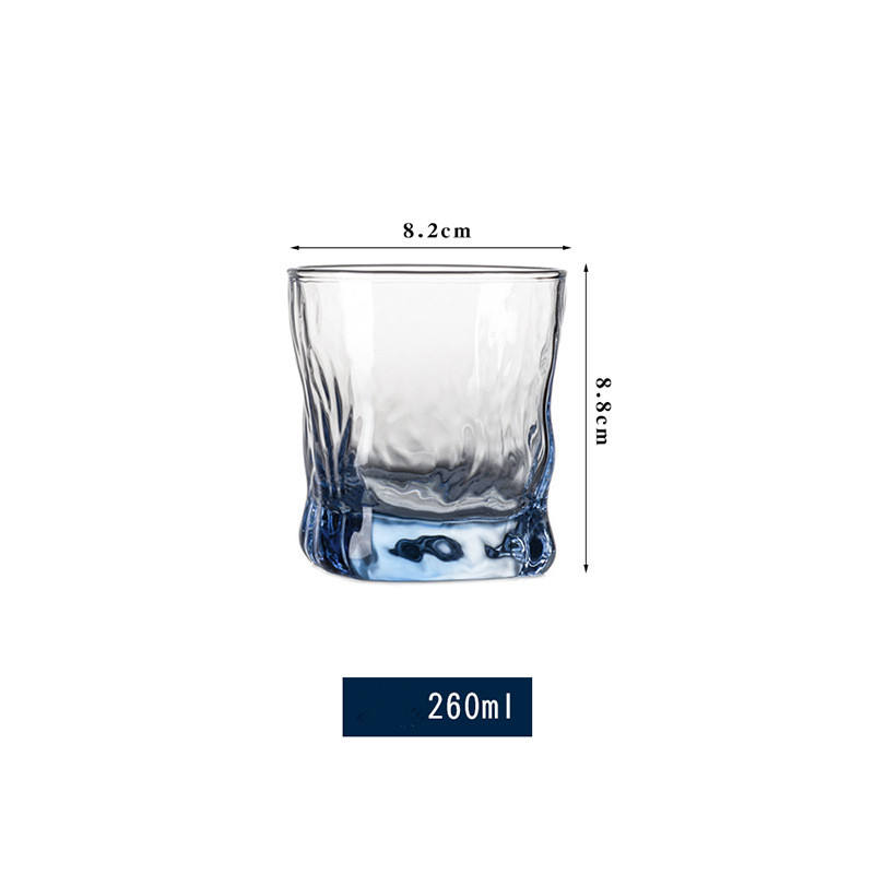 MM Creative Ins Style Restaurant Wine Glass Heat Resistant Irregular ...