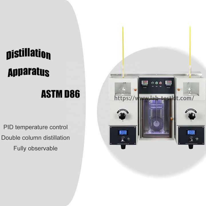 Distillation Apparatus Low Temperatures Double-barreled Normal Pressure Astm D86 - Buy ...