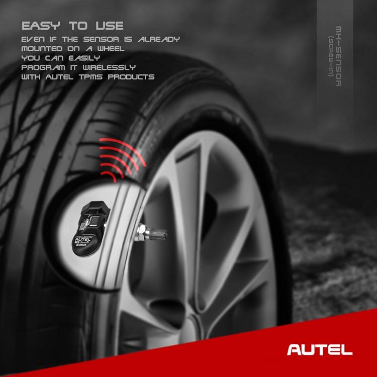 Using the original TPMS programming tool Autel TPMS tire pressure ...