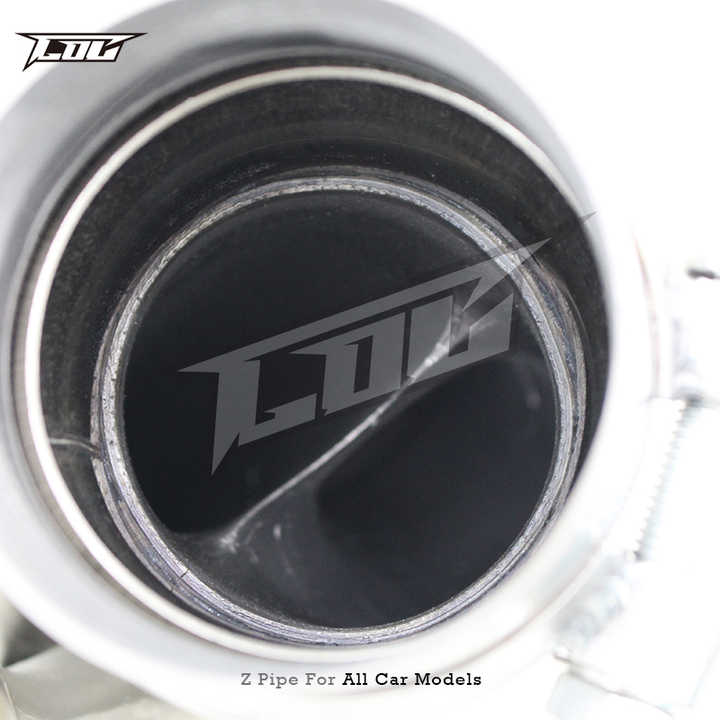 BSK Fit Dual Mid Pipe Z-Pipe with 2.5 Inches/2.75 Inches/3 Inches for ...