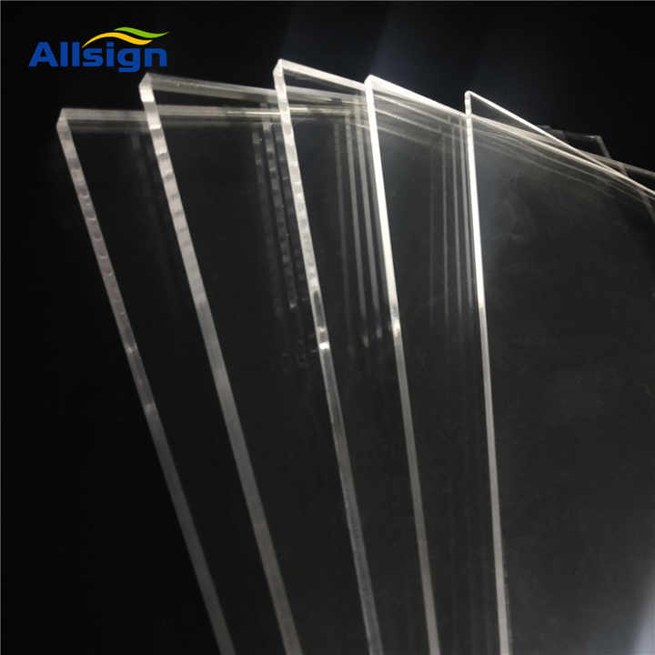 Different Thickness Pmma Glass Glitter Clear Acrylic Sheet - Buy Pmma ...