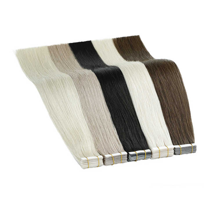 Salon Tape in Hair Extensions - Full Cuticle Virgin Remy Human Hair