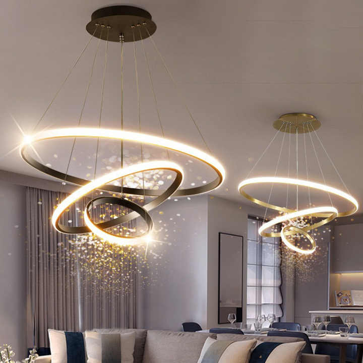 Luxury Decorative Round Pendant Light for Living Room