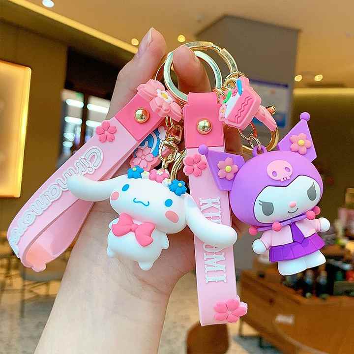 Cute Rubber Cartoons Keychain - Lilangda's Kawaii Collection